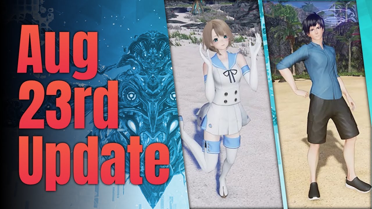 New Armor, LTQ, and Actual Good T1 Fashion! | August 23rd Update | PSO2 ...
