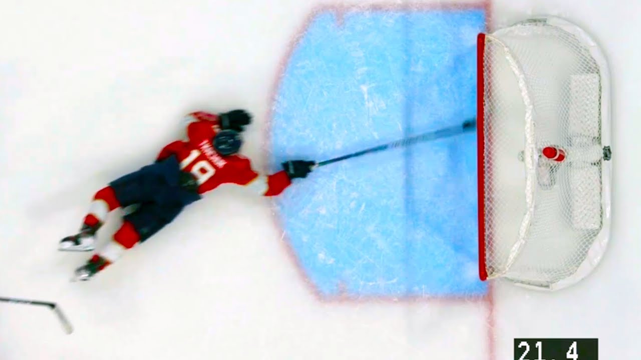 Matthew Tkachuk Diving Save Off Goal Line / Connor McDavid Scores ...