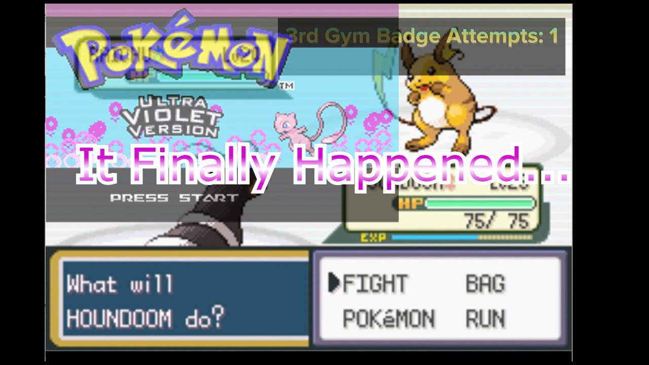 Pokemon Ultra Violet Version - First Gym Leader One Shot!? - PT5 - YouTube