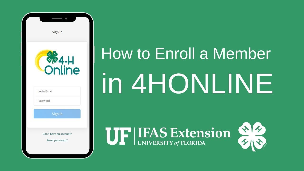 How to Enroll in Florida 4-H - YouTube