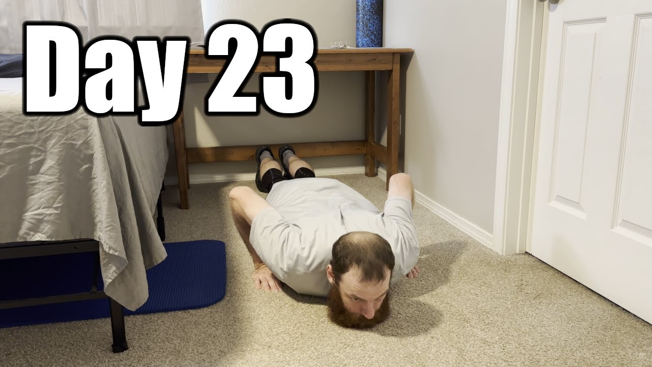 Day 23 of doing the Solo Leveling Workout! (Ep. 38) - YouTube