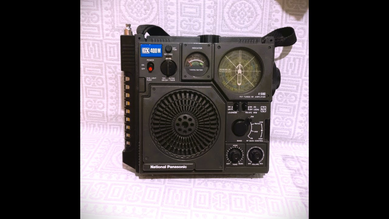 National Panasonic GX400M - YouTube