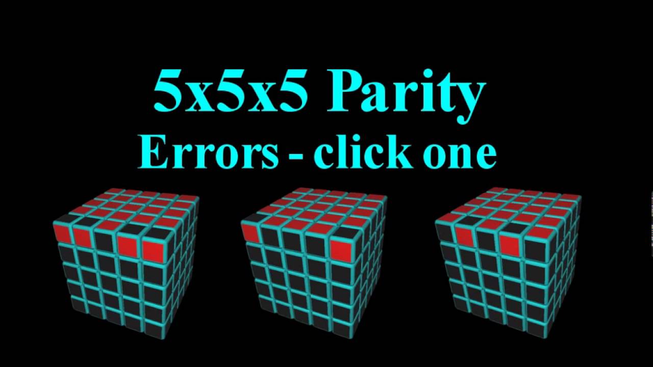 CrazyBadCubing Virtual Tutorial - Rubik´s Cube 5x5x5 Parity #5 | El ...