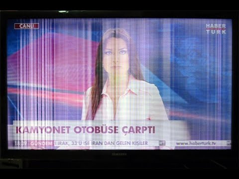 LED TELEVİZYON TAMİRİ -  (Açıklamayı Okuyunuz!)  YATAY VE DİKEY ÇİZGİLER - LED TELEVİSİON REPAİR