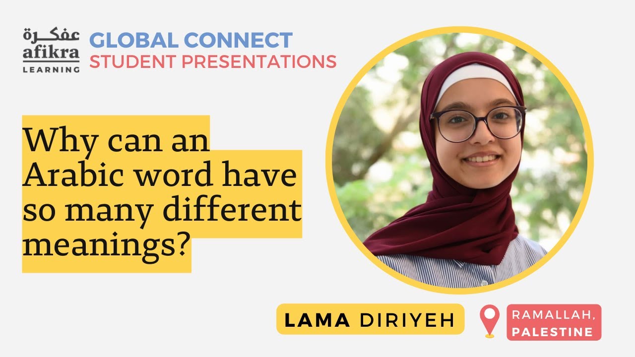 Why Can an Arabic Word Have so Many Different Meanings? [Lama Diriyeh ...