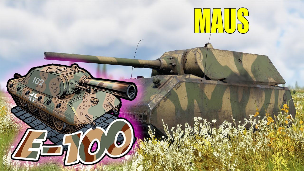 VUELVEN E-100 ⭐️ MAUS ⭐️VEHÍCULOS RAROS ⭐️ REBAJAS - YouTube