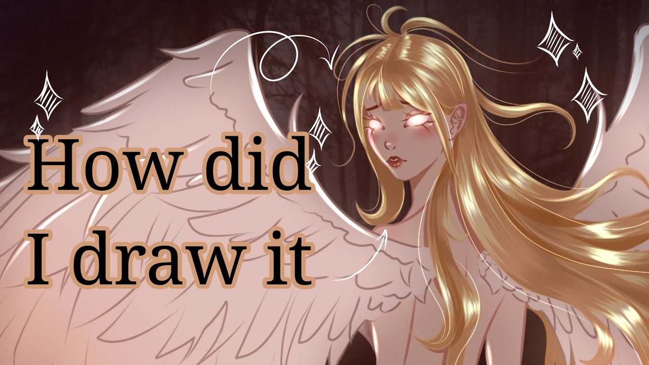 || how did I draw this picture || speed paint (draw) || - YouTube