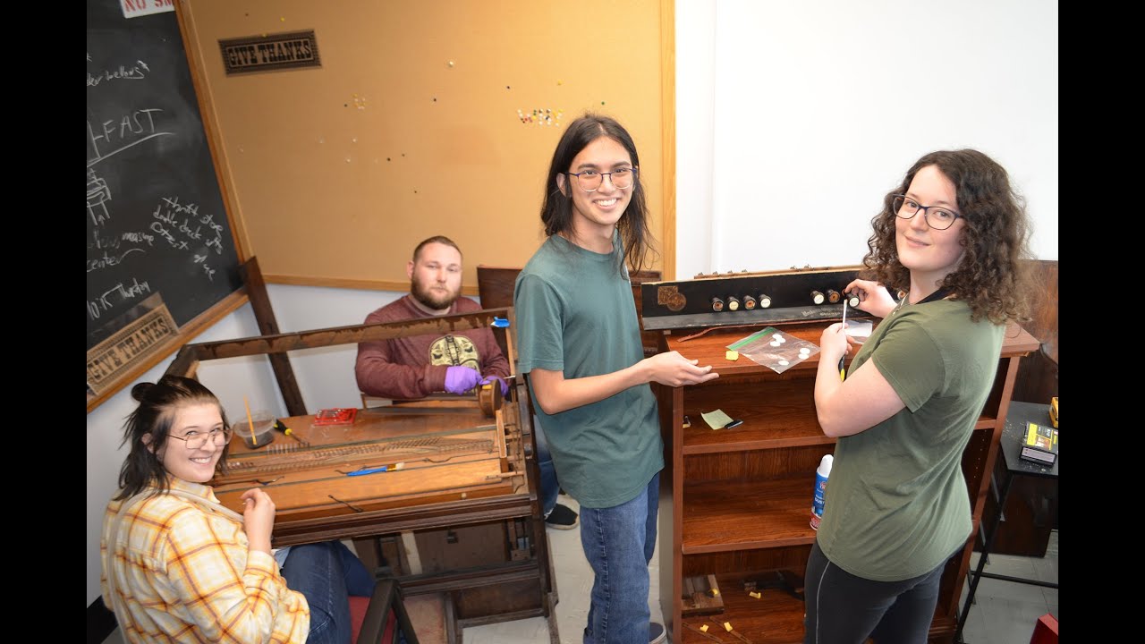 Reed Organ Restoration Project Spring 2022 - MSE@UTK - YouTube