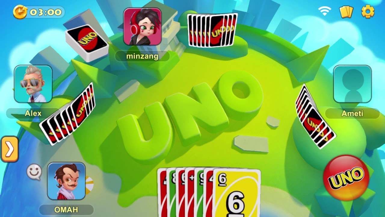 I play UNO the first time - YouTube