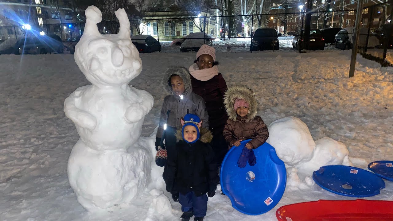 Snow Day! Playing In The Snow - YouTube