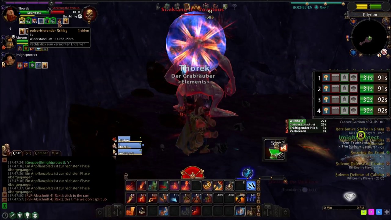 Ellyrion Lairboss Warhammer Online Return of Reckoning - YouTube