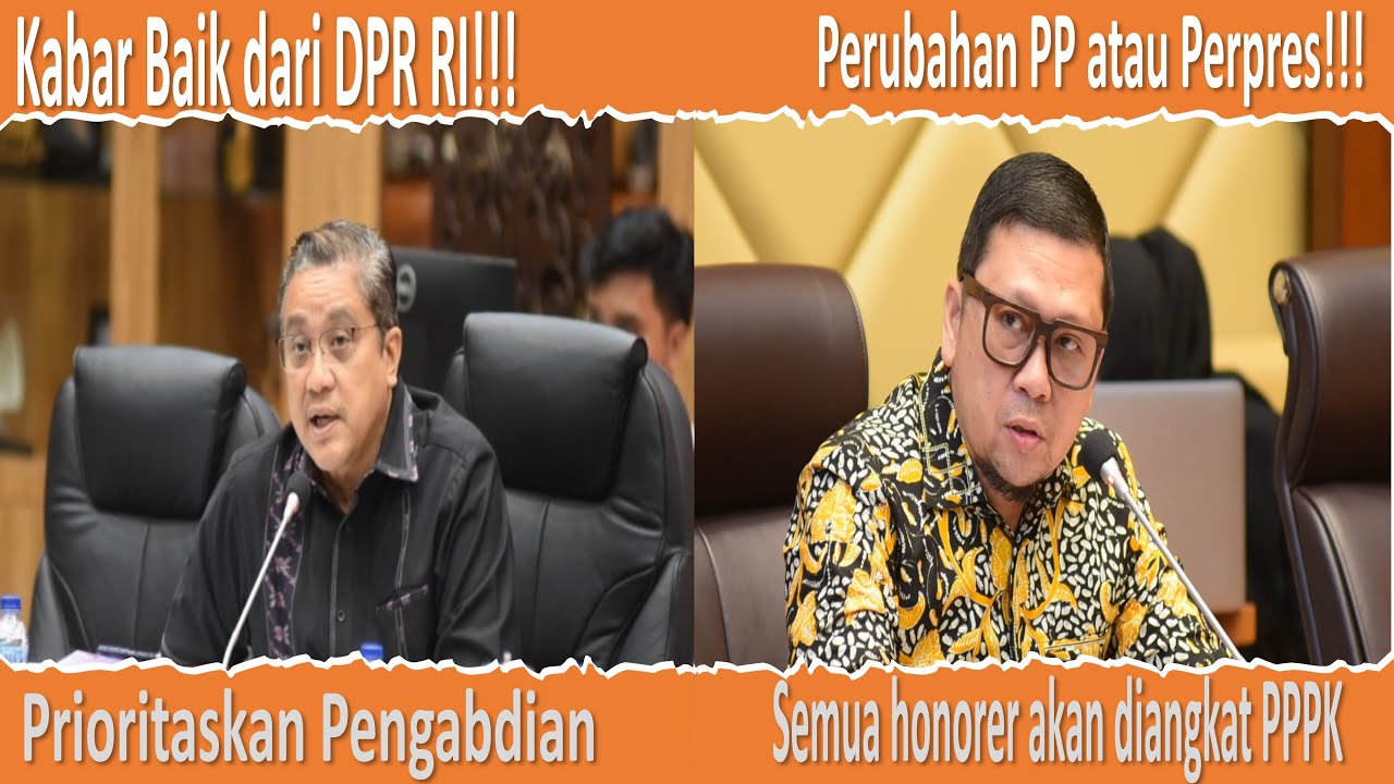 Perubahan PP atau Perpres!!! Semua honorer akan jadi PPPPK ...