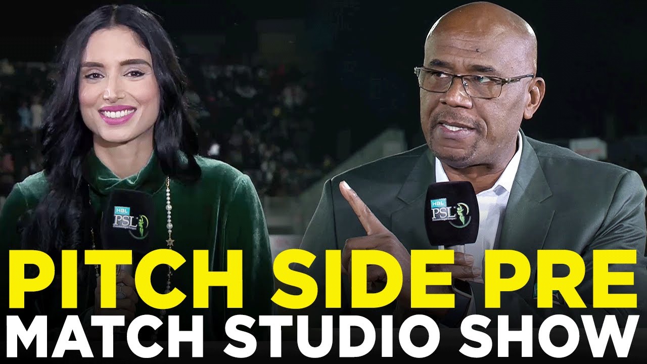 PSL 9 | Pitch Side Pre-Match Studio Show | Islamabad United vs Lahore Qalandars | Match 23 ...