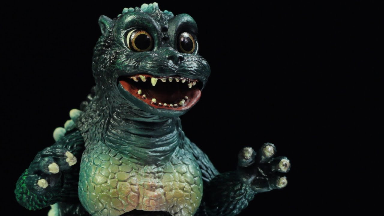 S.H. Monster Arts Little Godzilla Review - YouTube