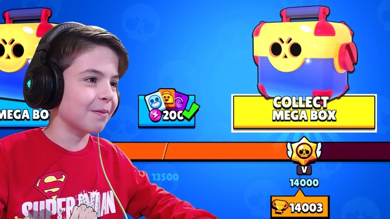 14000 TROPHIES + MEGA BOX OPENING - Brawl Stars - YouTube