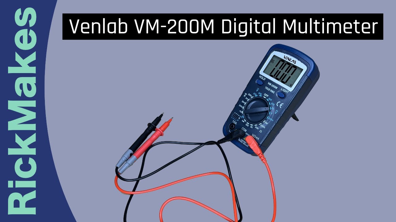 Venlab VM-200M Digital Multimeter - YouTube