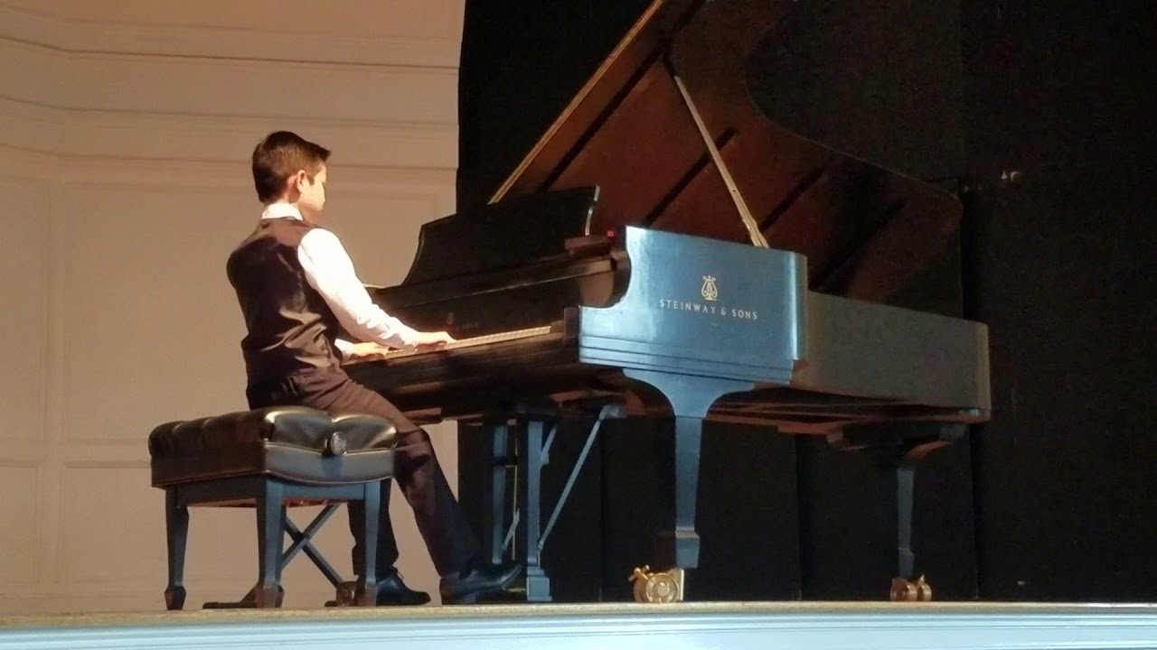 Oliver piano recital - YouTube