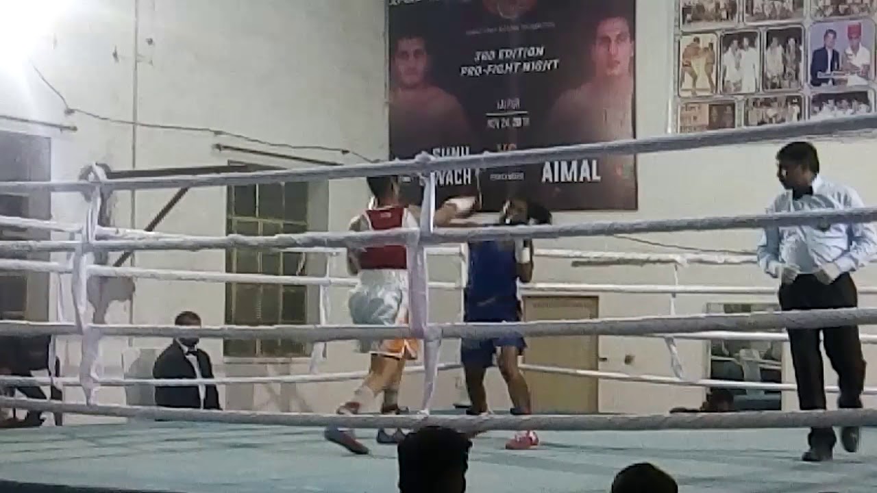 Professional boxing fight - YouTube