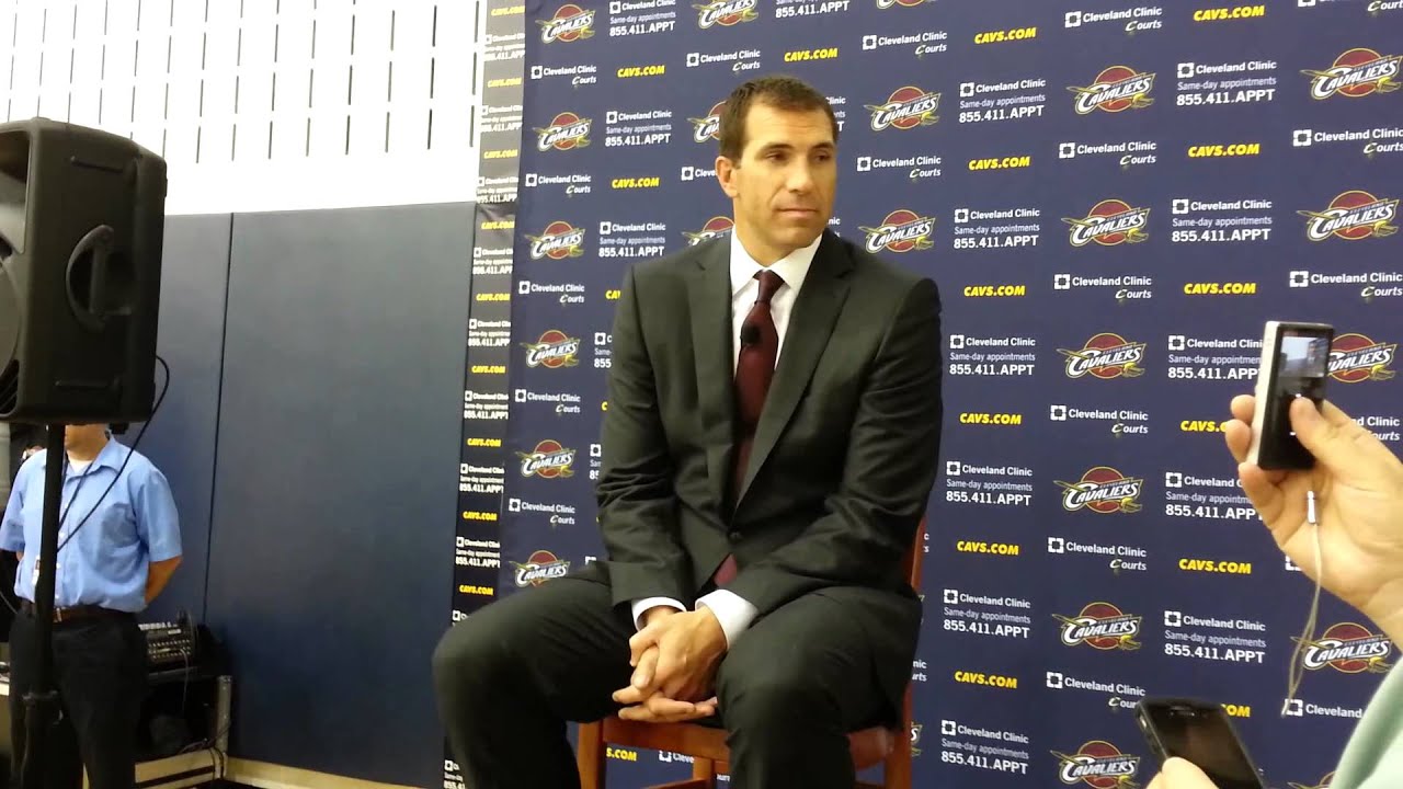 Cavs GM Chris Grant on media day - YouTube