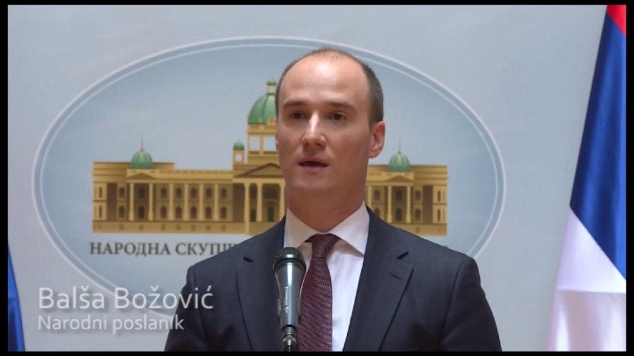 Balša Božović traži ostavku Nebojše Stefanovića - YouTube