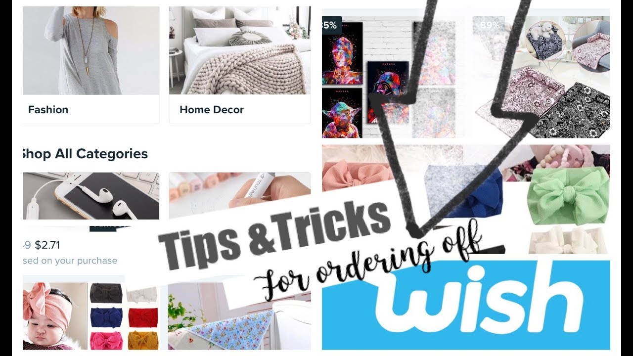 Tips for ordering off of WISH/Products I LOVE and dislike. - YouTube
