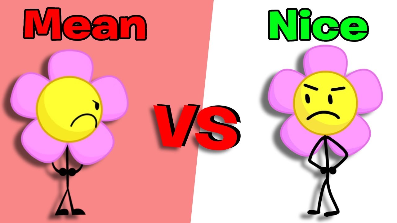 BFDI FLOWER VS BFB FLOWER... - YouTube