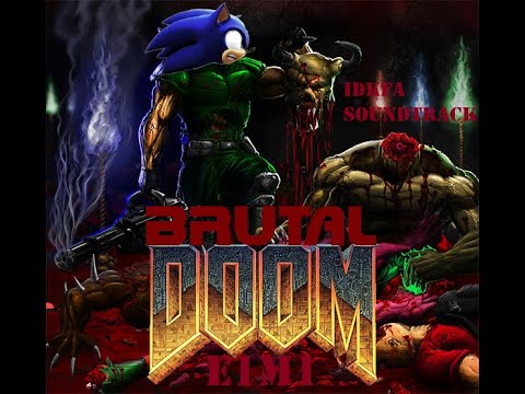 Brutal DOOM E1M1 with the IDKFA soundtrack - YouTube