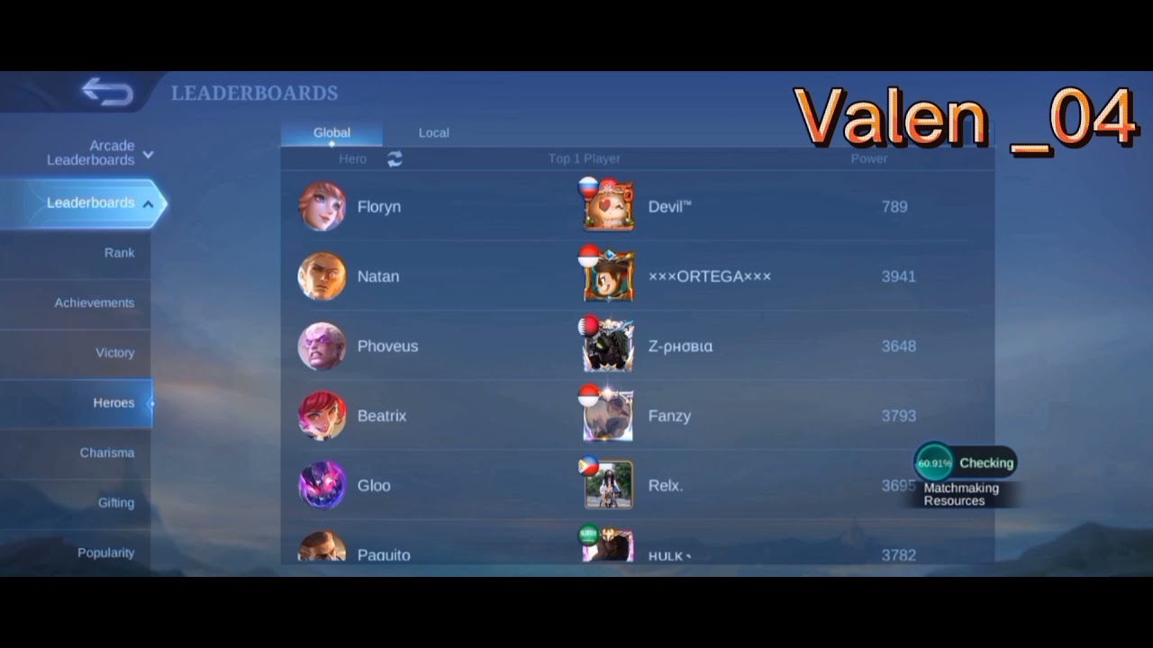 I'm become top 1 local.(lesley user):) - YouTube
