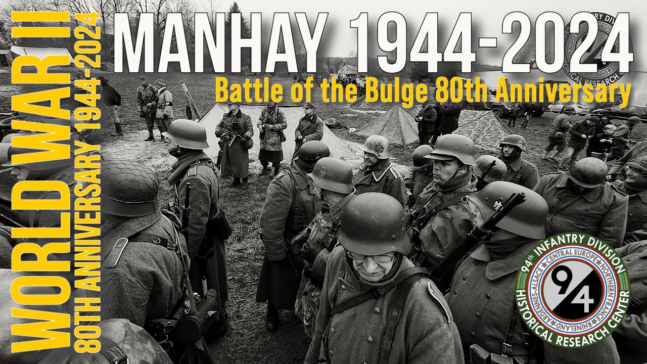 Manhay 1944-2024 | 80th Anniversary of the Battle of the Bulge | Battle ...