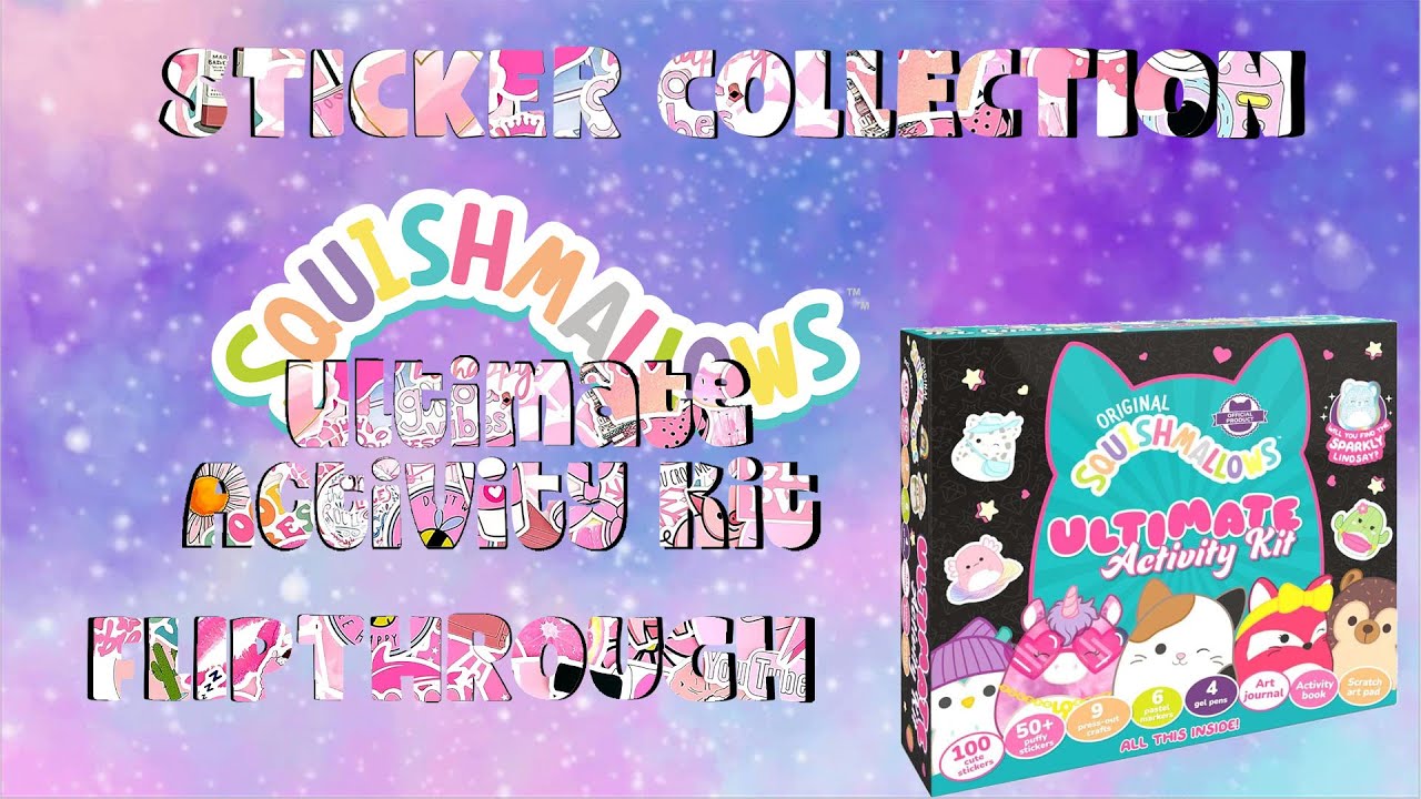 Flipthrough - Squishmallows Ultimate Activity Kit | Sticker Collection ...