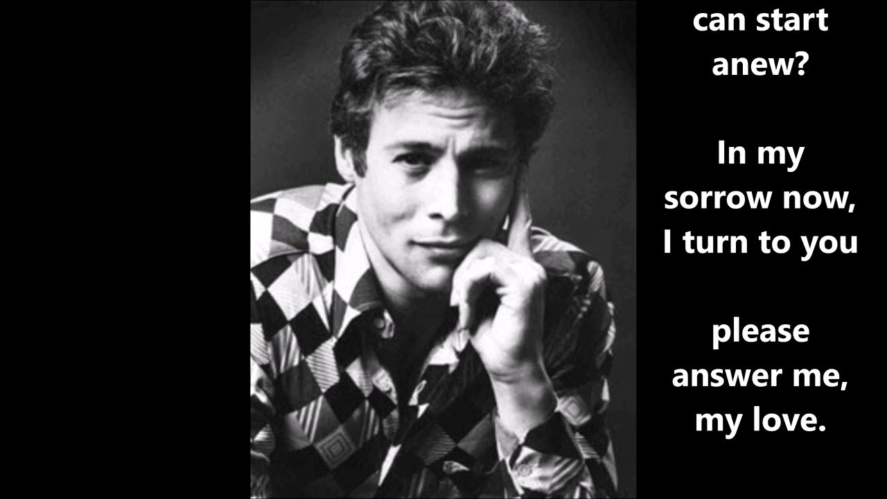 Answer Me MARK WYNTER (with lyrics) - YouTube