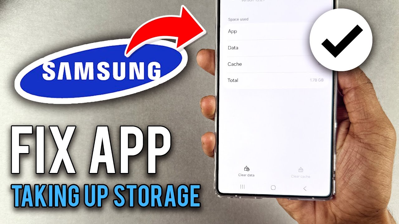 How to FIX App Taking Up Storage on Android - 2025 - YouTube
