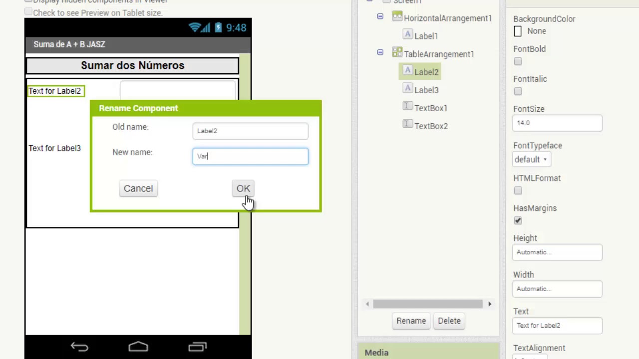 4.- App Inventor 2 Layout JASZ - YouTube