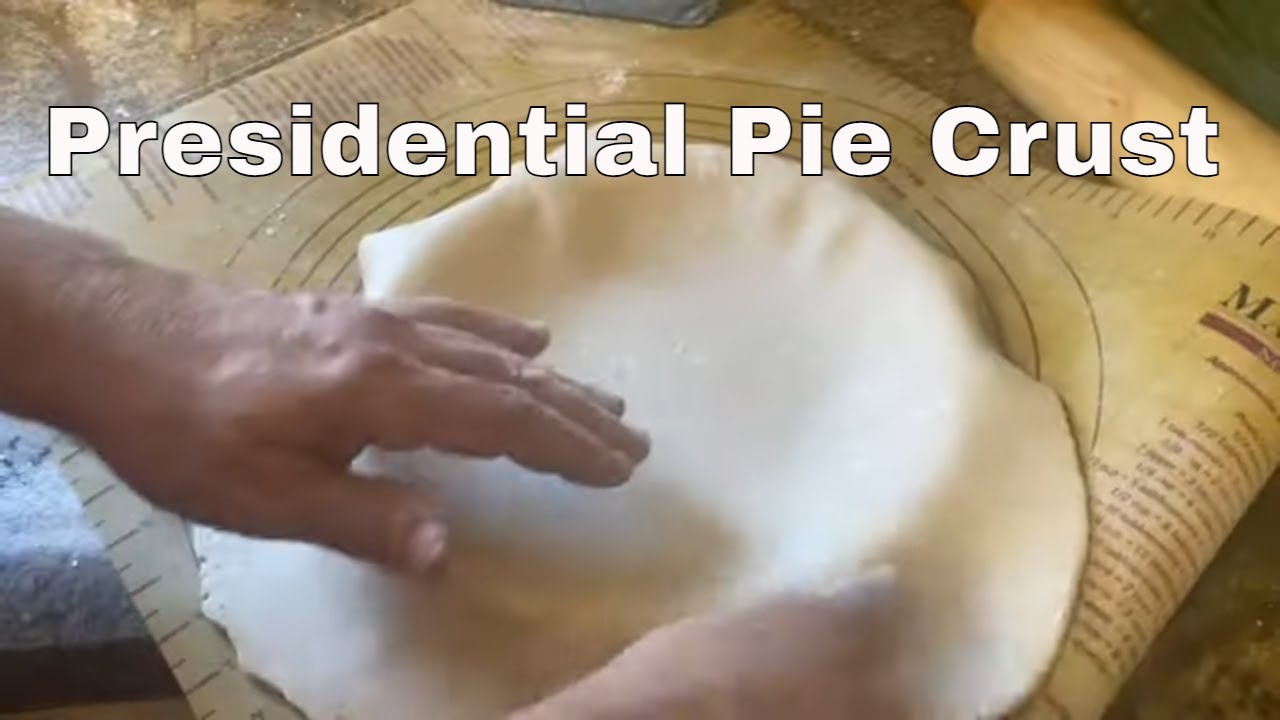 Making Presidential Pie Crust | Homemade Pie Crust 🥧🥧 - YouTube