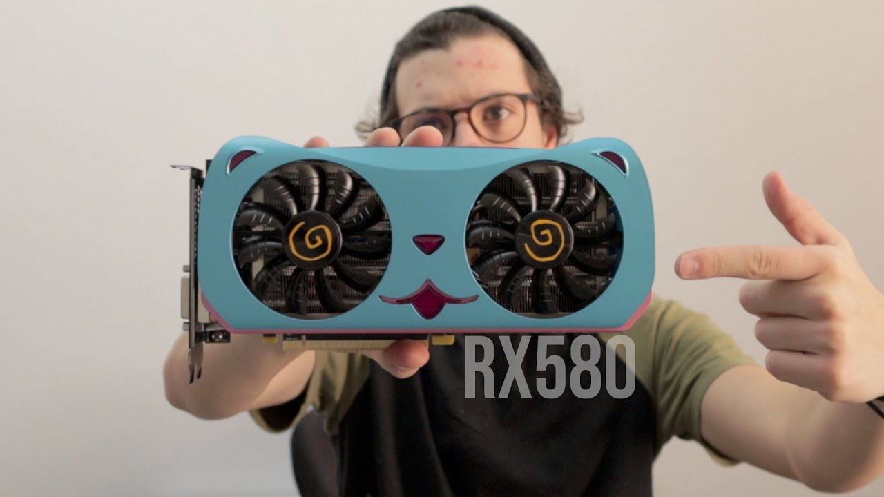 La tarjeta de video más CUTE que he visto en mi vida | RX 580 Cute Pet ...