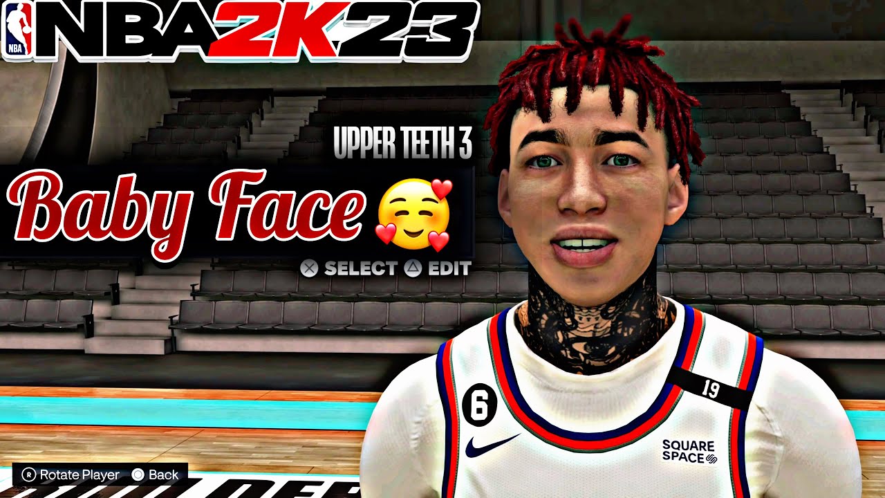 *NEW* BEST DRIPPY FACE CREATION TUTORIAL ON NBA2K23! BABYFACE TUTORIAL ...