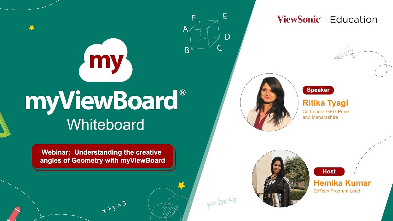Understanding the creative angles of Geometry with myViewBoard - YouTube