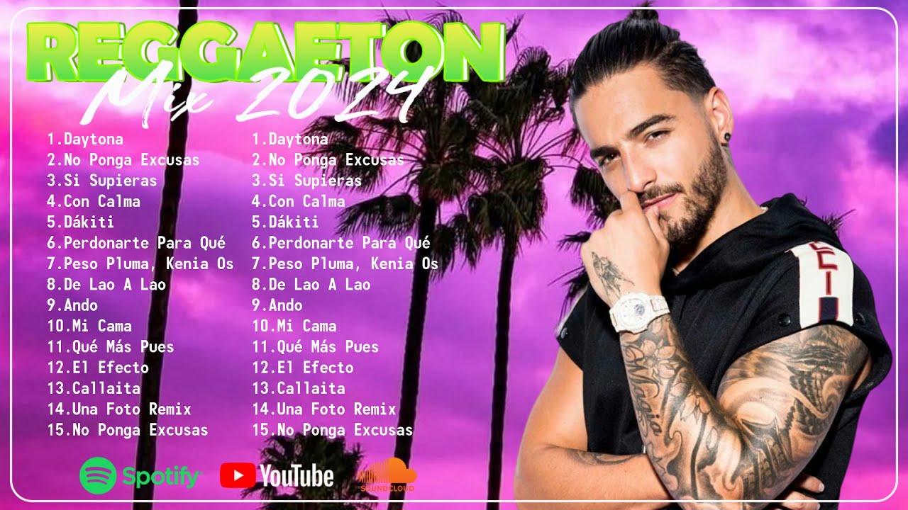 BEST REGGAETON MUSIC MIX 2024 🎵 MIX REGGAETON MUSICA 2024 🎵 - YouTube