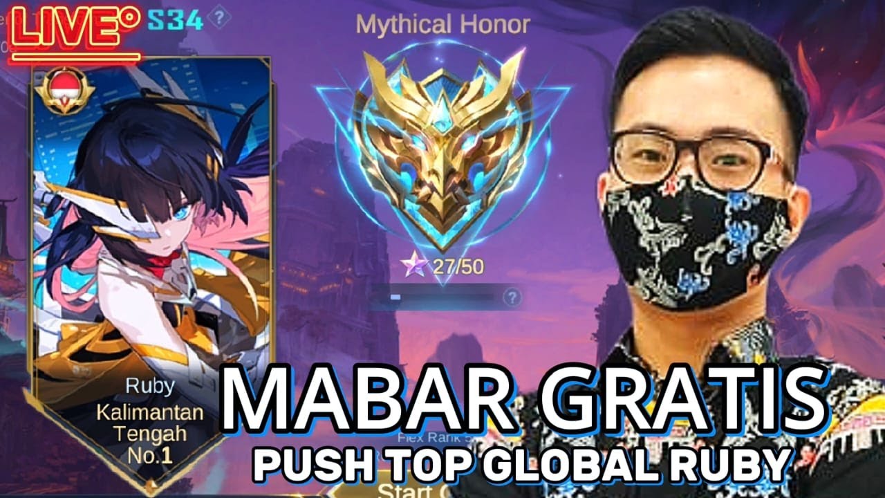 🔴 RUBY Spam | Mabar GRATIS / VIP | Dapinpin #shorts - YouTube