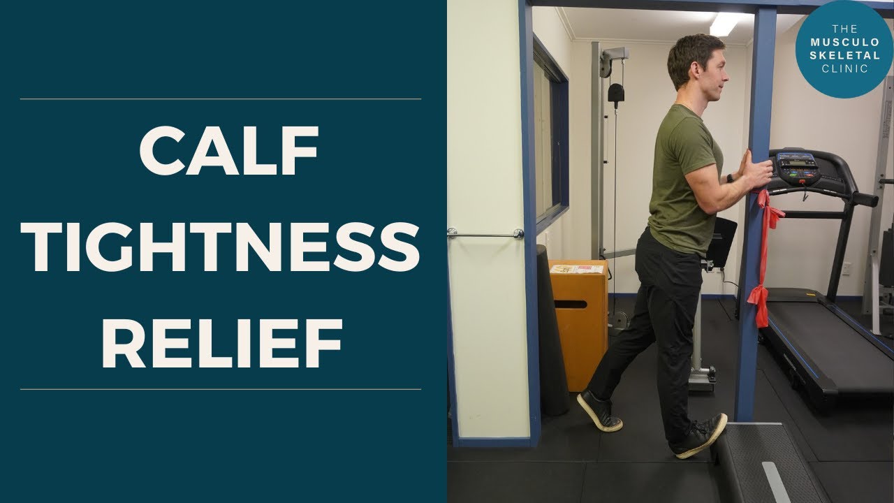 Tight calves, very effective gastrocnemius and calf stretch | The MSK ...