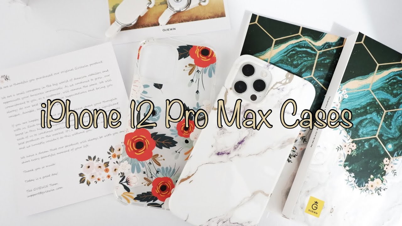 iPhone 12 Pro Max Cases | aesthetic unboxing | @gviewin1689 - YouTube
