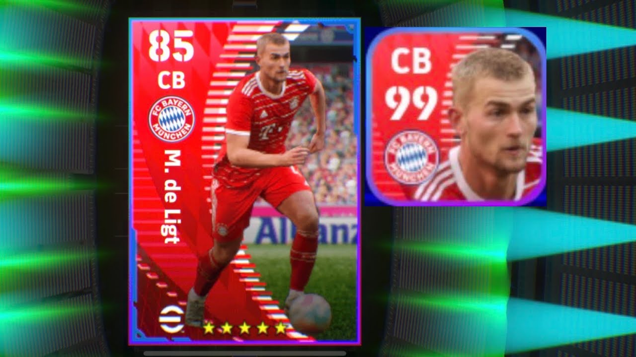 อัพค่าพลัง M.de Ligt ️99 - YouTube