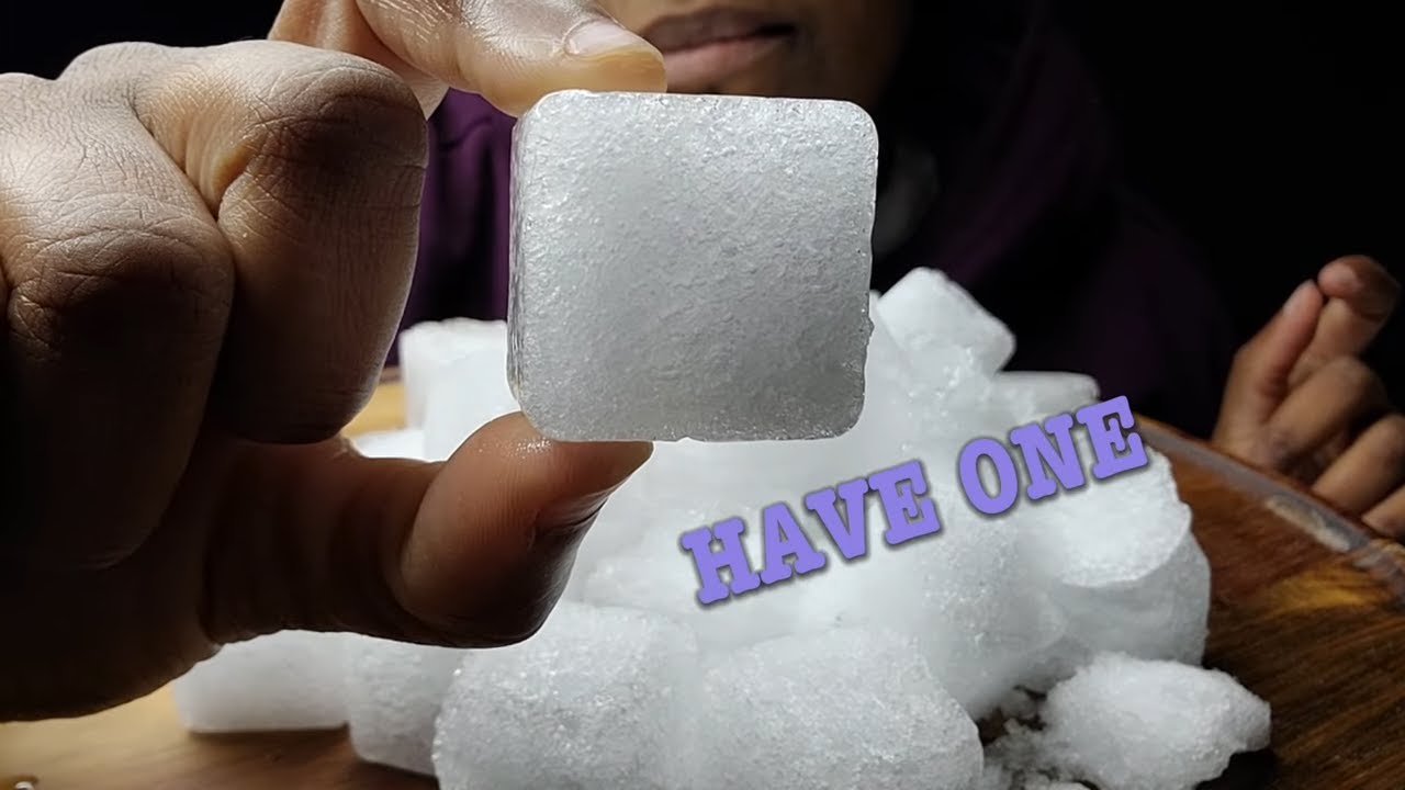 CRUNCHY HOLLOW CARBONATED ICE CUBES STUFFED WITH SLUSHY HUMIDIFIER ...