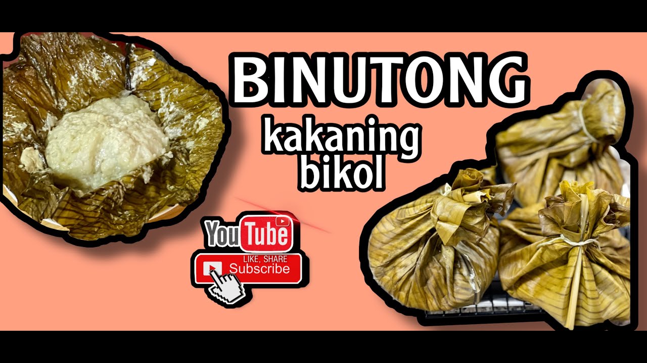 Kakaning Bikol - Glutinous Rice with Coconut Milk - BINUTONG (how to ...