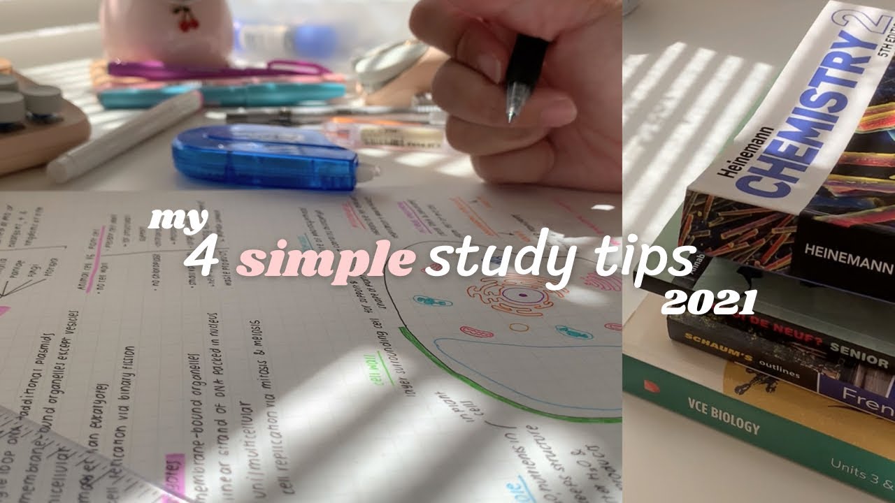 my simple study tips 📓 - YouTube