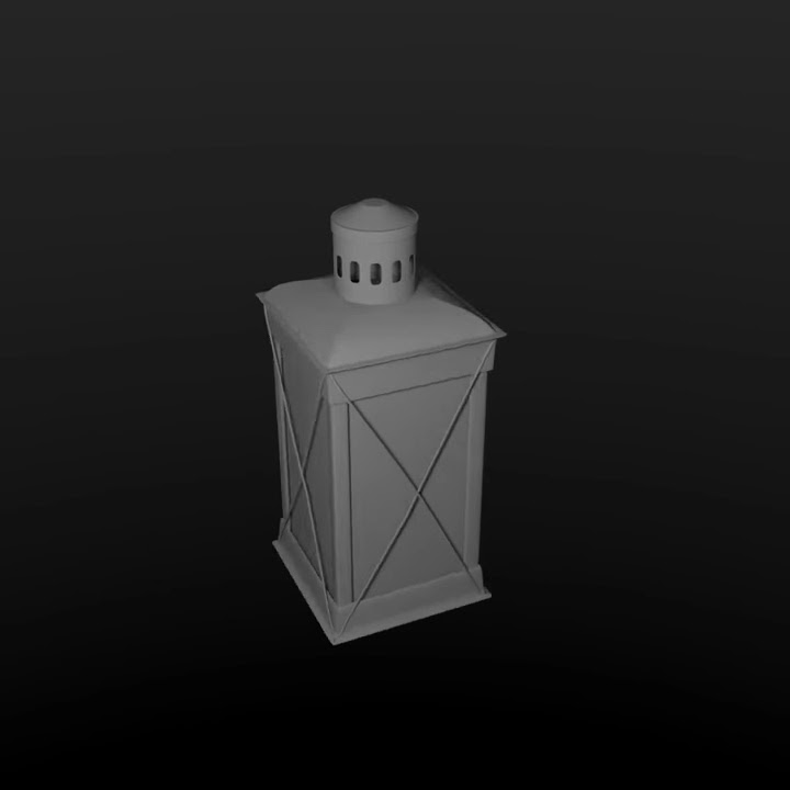 Maya 3D Rendered Lantern - YouTube