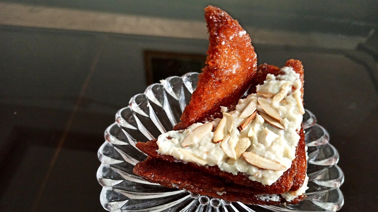 Bread Rabdi Toast - Instant Indian Dessert - YouTube