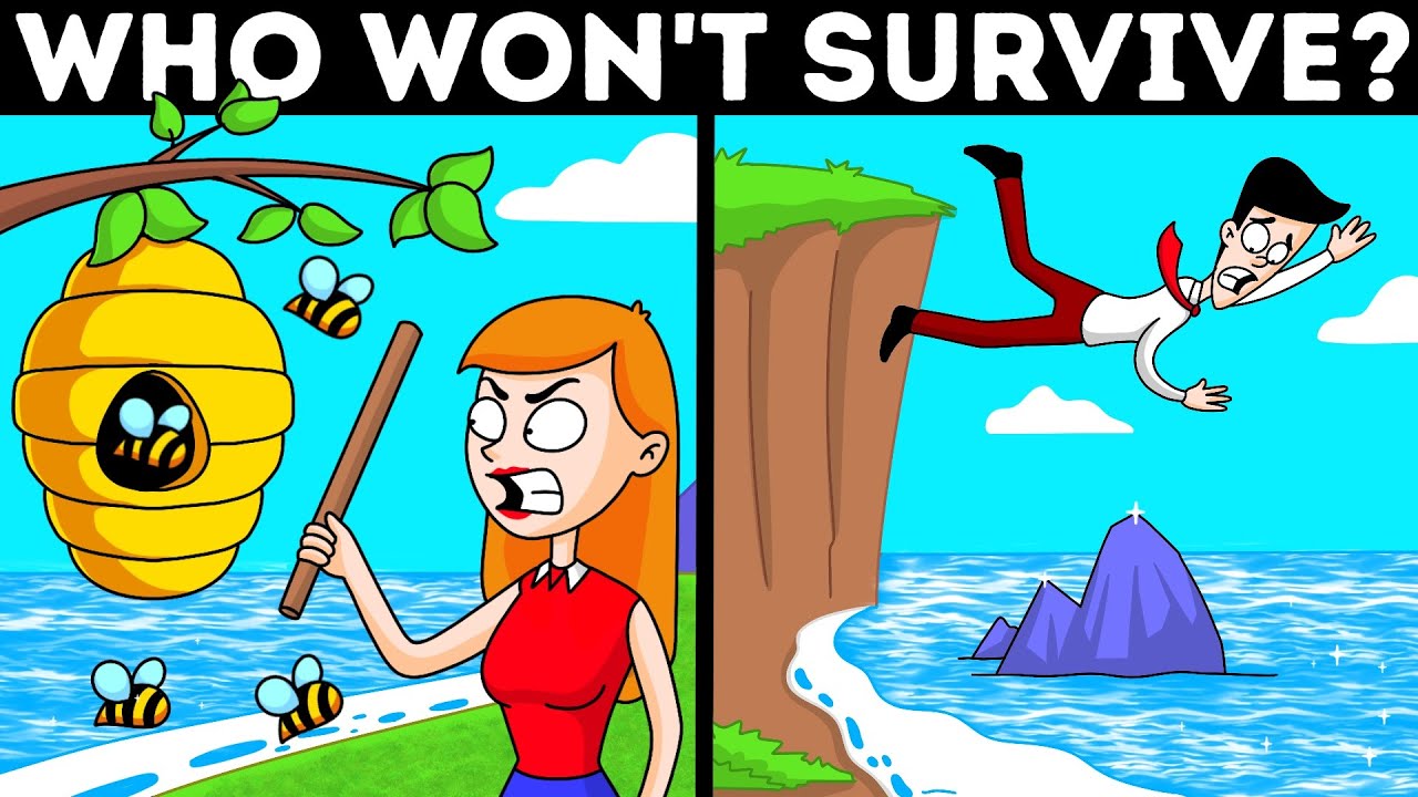 Prove Your Great Survival Skills by Solving These Riddles - YouTube