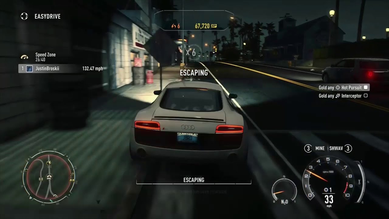 Need for Speed Rivals Gameplay: Night Racing - YouTube