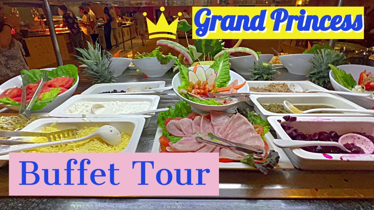 Grand Riviera Princess All inclusive buffet tour. Food at Grand ...